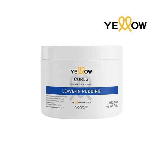 YELLOW CURL LEAVE IN PUDDING 500ML – Majo Belleza Beauty